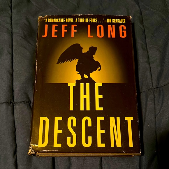 jeff long | Accents | The Descent By Jeff Long Black And Yellow Book ...